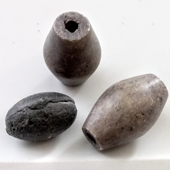 Vintage | Art | Vintage Oval Shaped Carved Granite Stone Lead Barrel ...